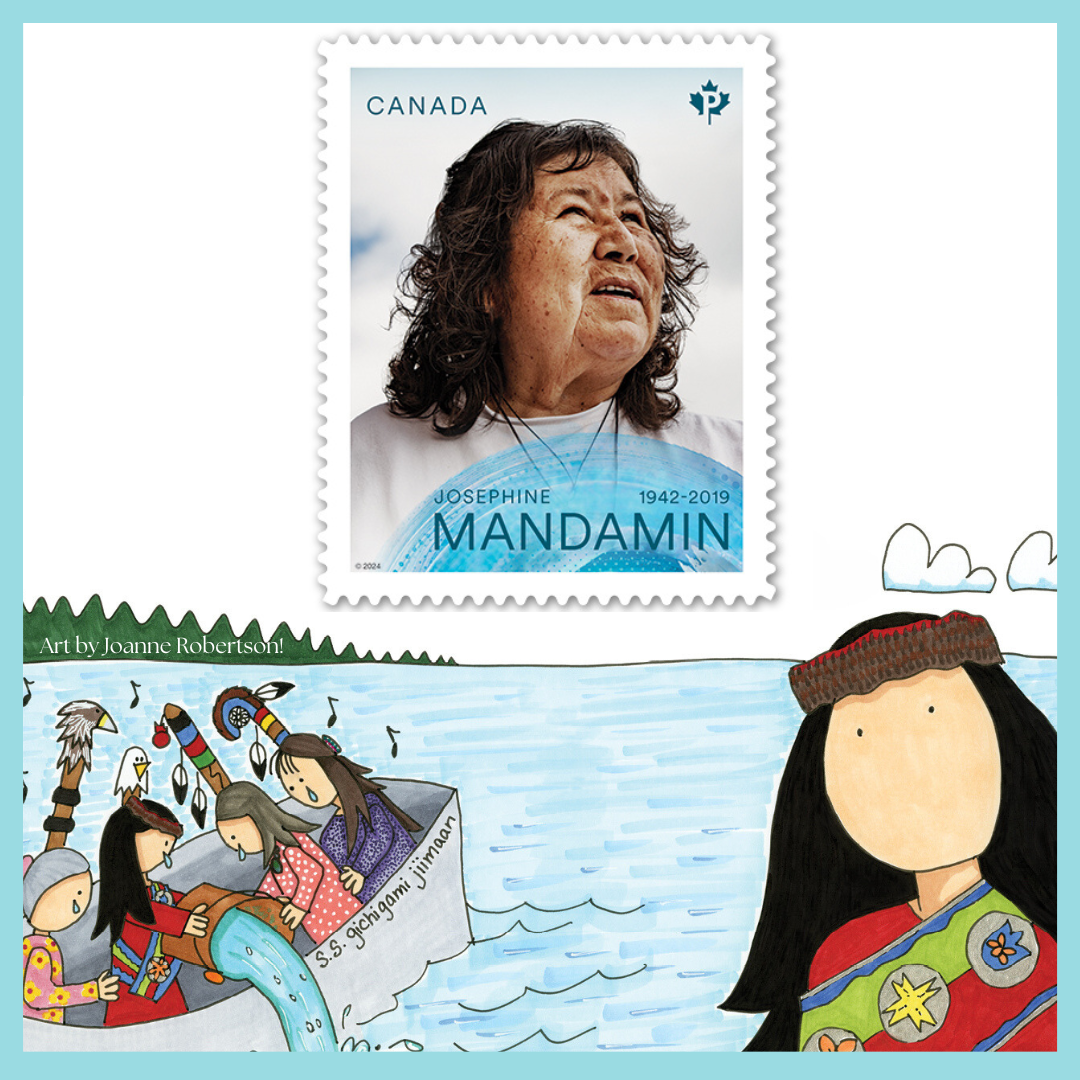 The Water Walker on a Postage Stamp! – Second Story Press