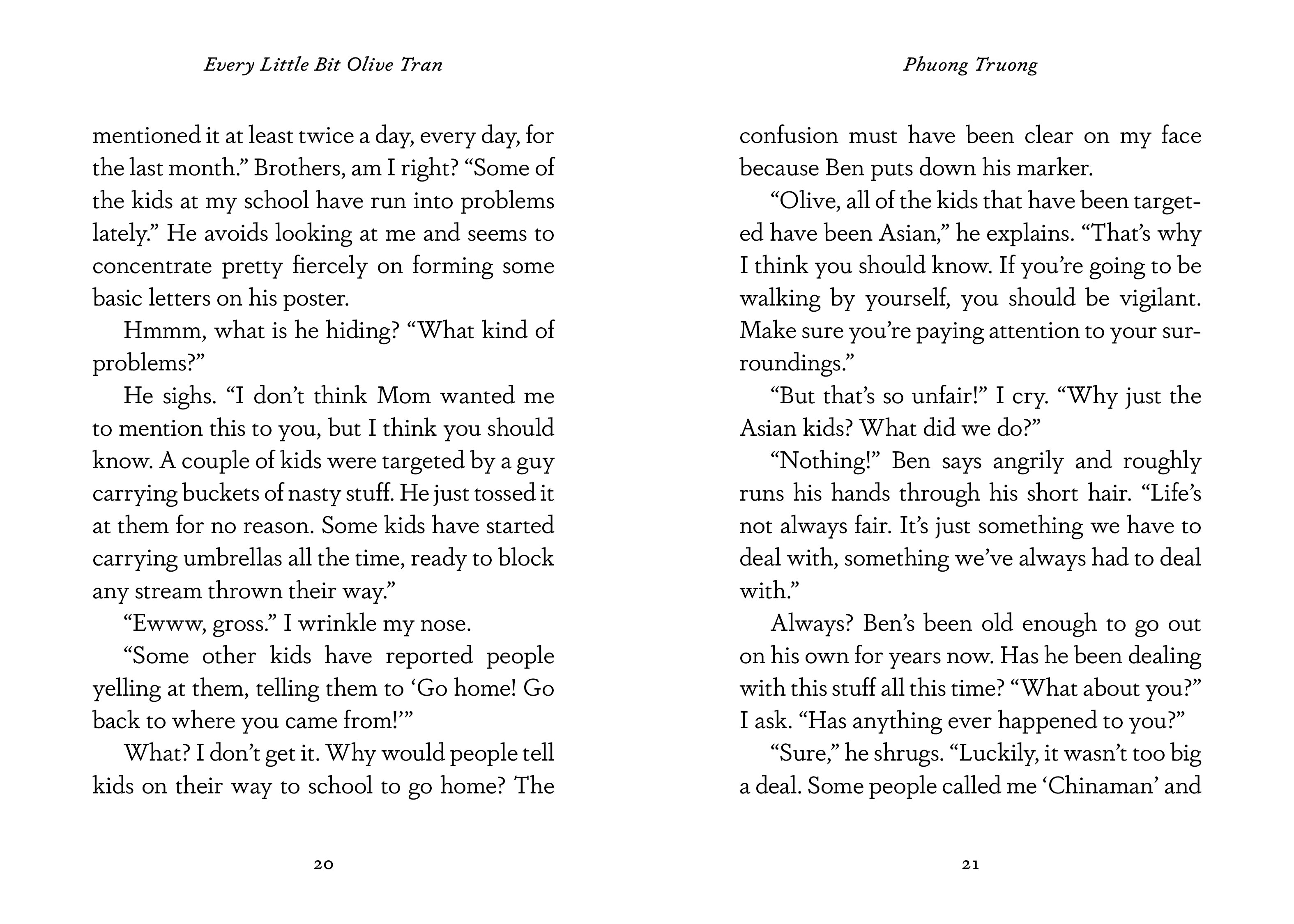 Every Little Bit Olive Tran – Second Story Press